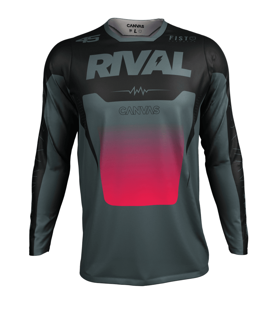 Rival Ink Custom MX Gear - Pulse Grey | Rival Ink Design Co
