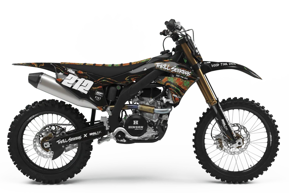 Kawasaki Graphics - Custom Kawasaki Decals and Graphics Kits