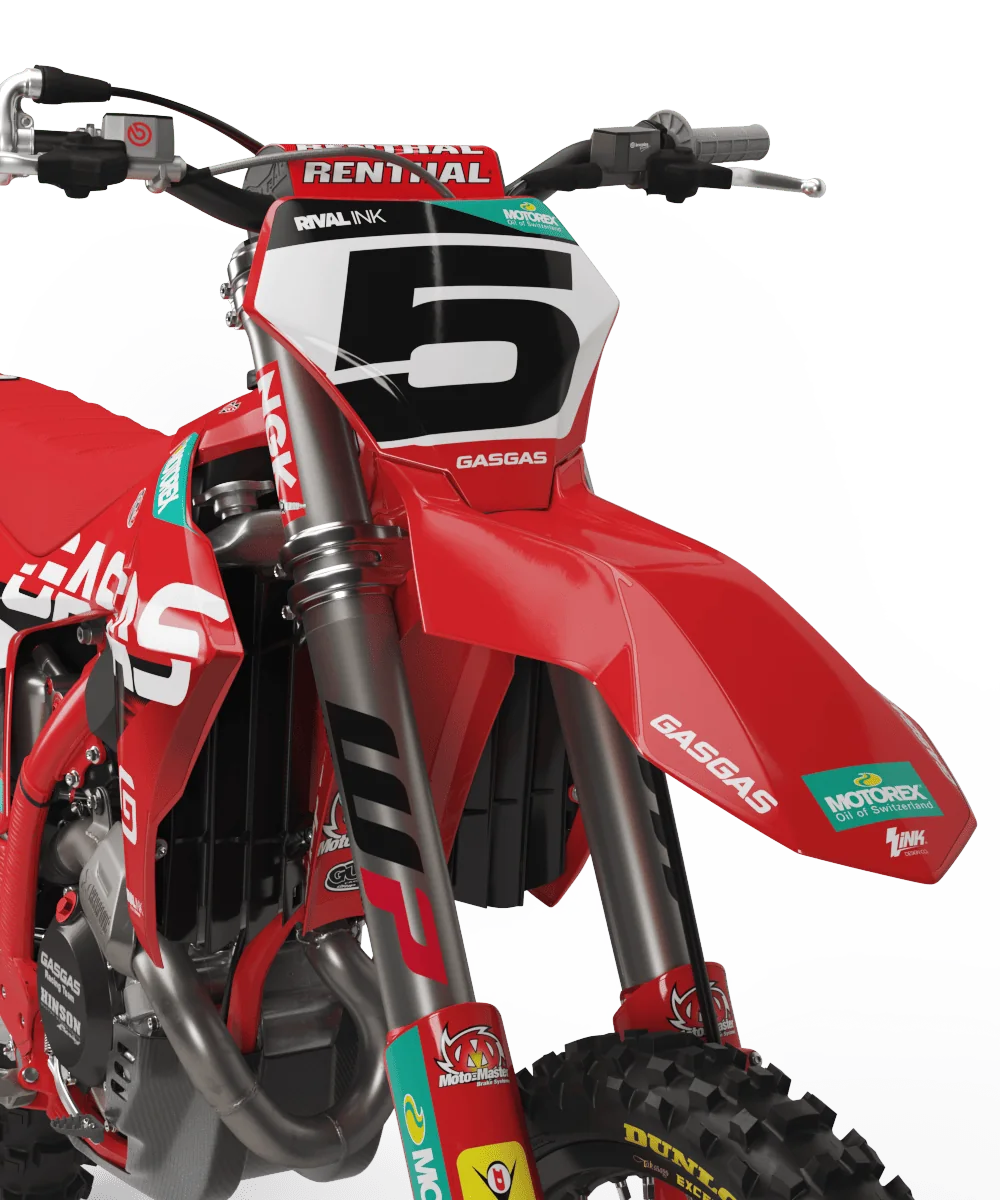 GASGAS FACTORY AUS TEAM 2024 Graphics Kit – Rival Ink Design Co