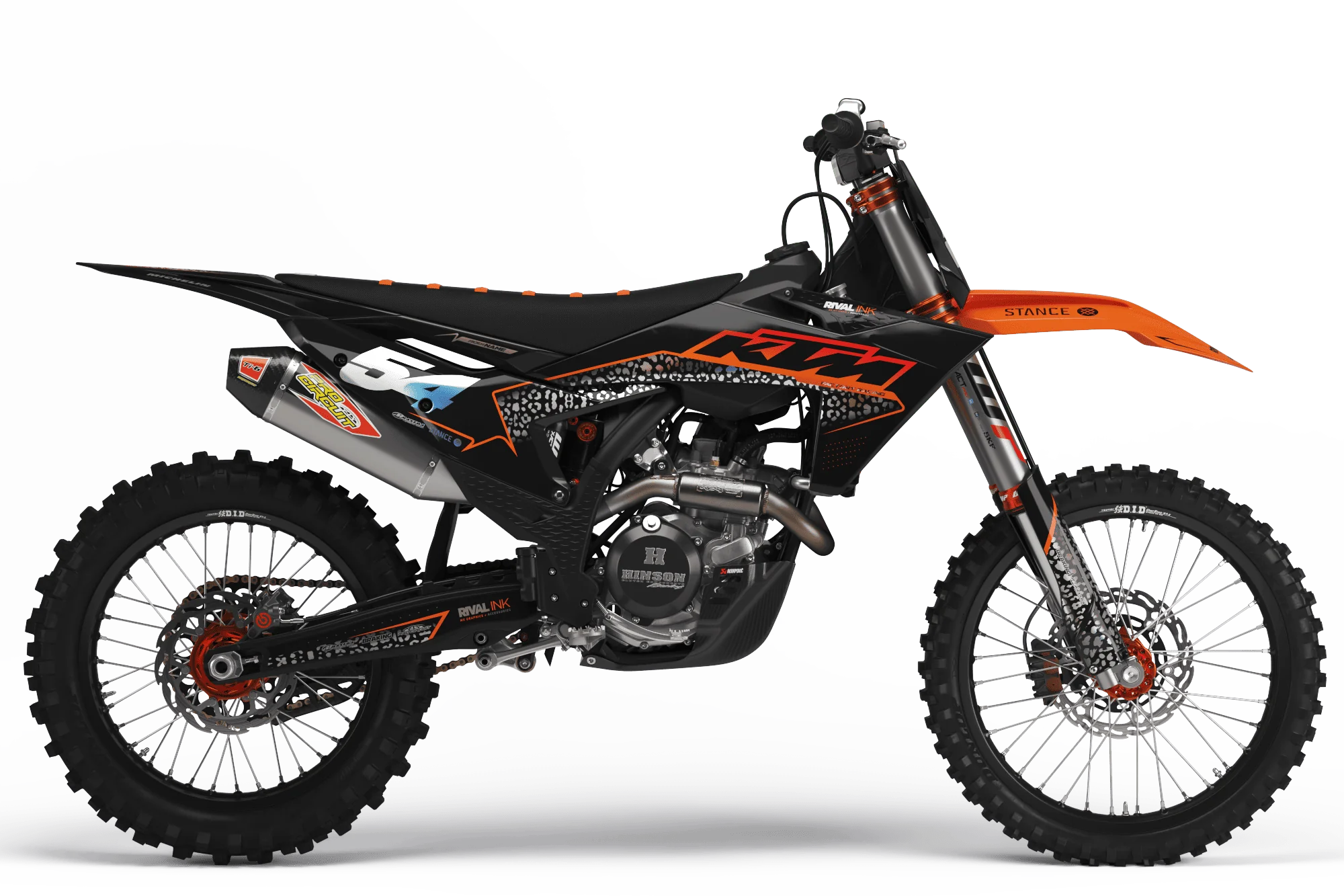KTM Graphics - Order a Personalised KTM Graphics Kit