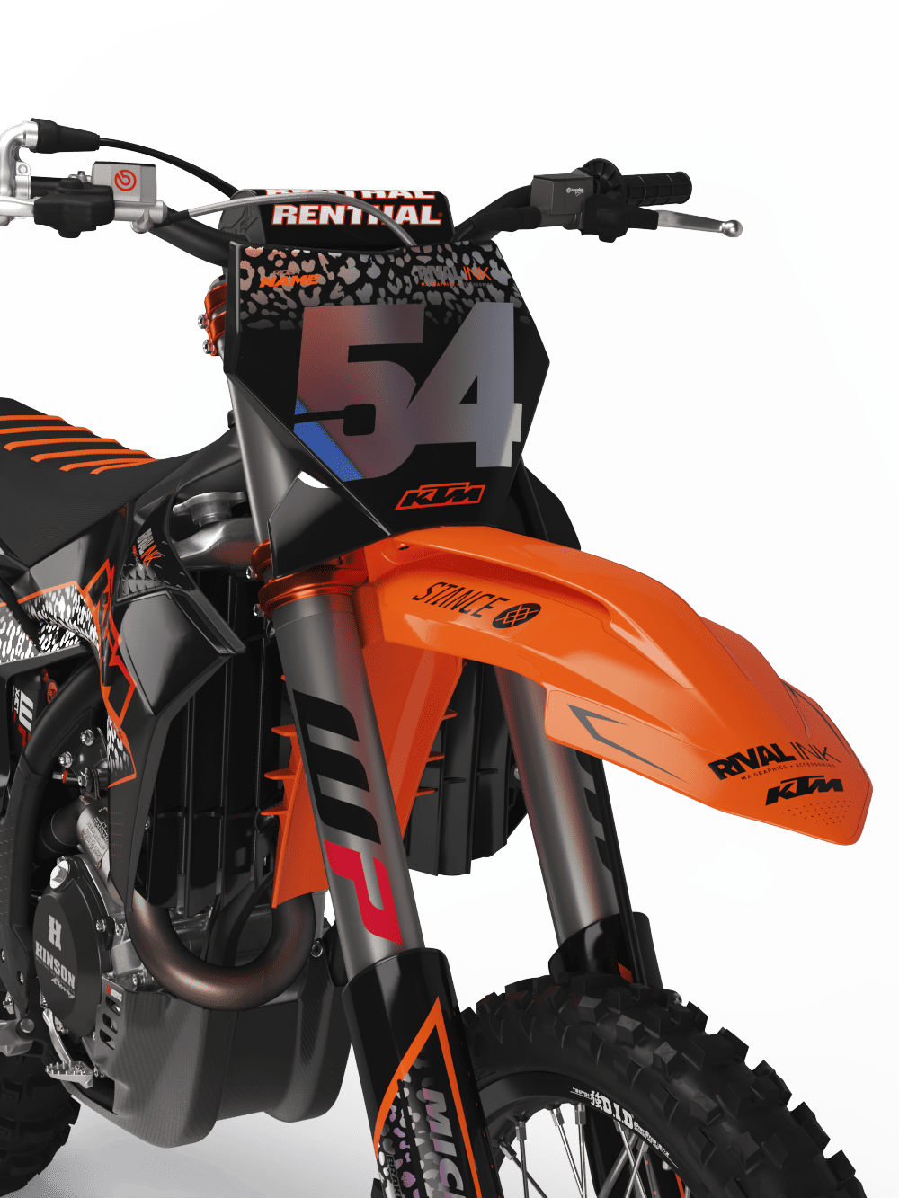 KTM FORCE CHEETAH Graphics Kit – Rival Ink Design Co