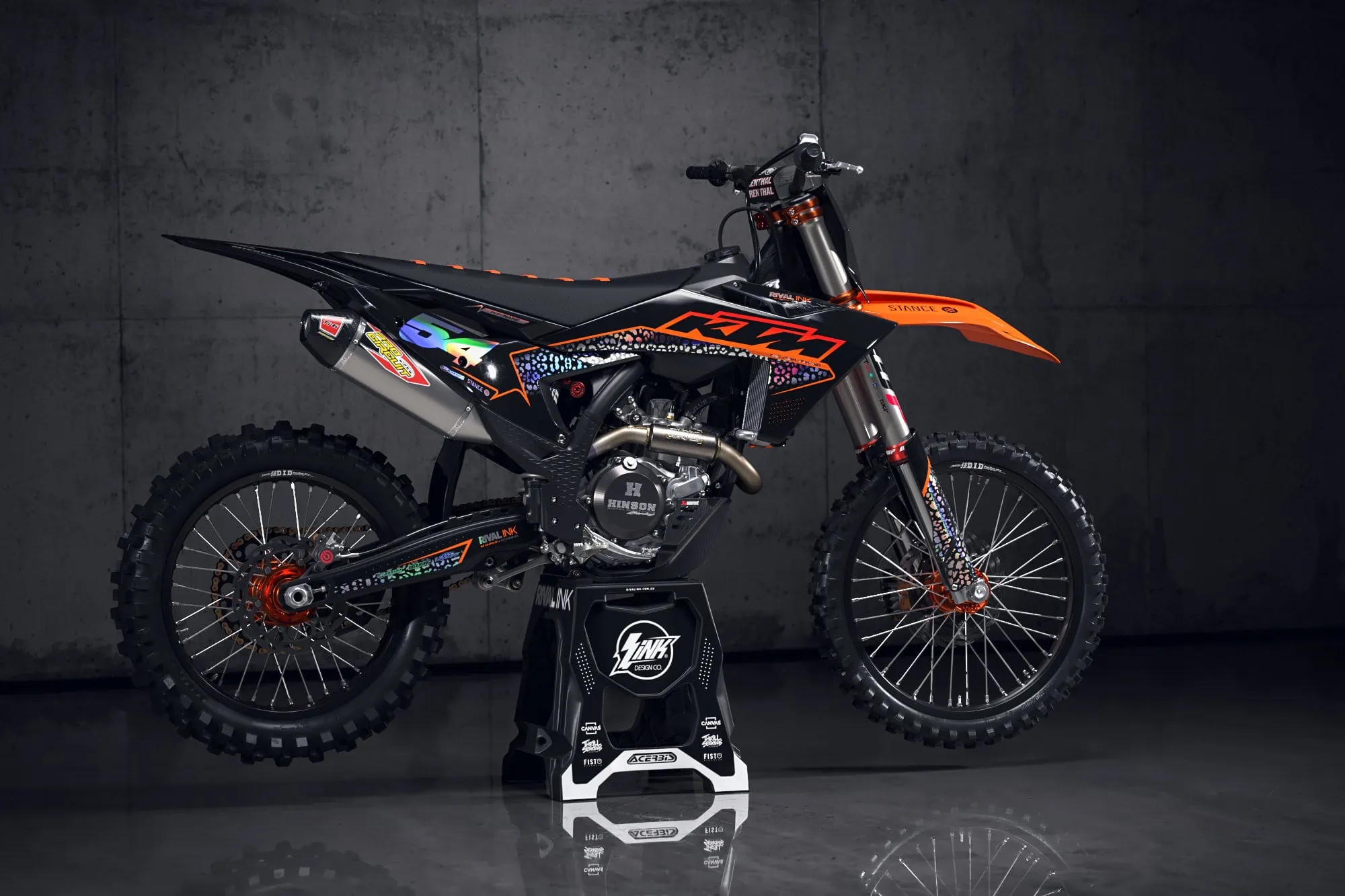 KTM FORCE CHEETAH Graphics Kit – Rival Ink Design Co