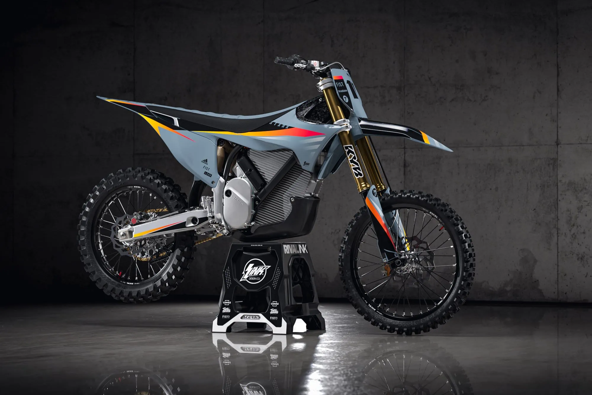 Stark Varg AGILE GREY Graphics Kit – Rival Ink Design Co