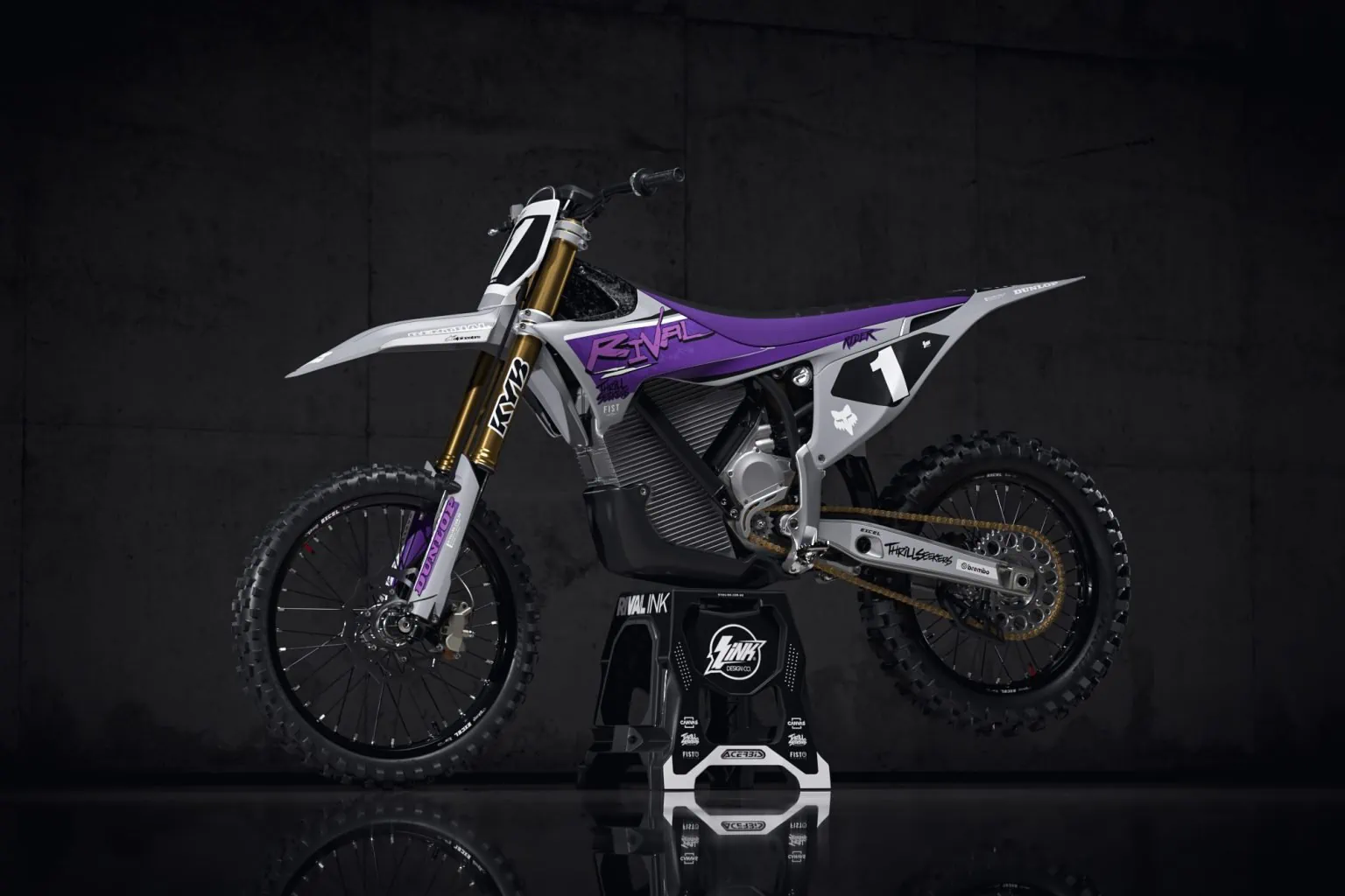 Stark Varg GRIZZLY GREY Graphics Kit | Rival Ink Design Co