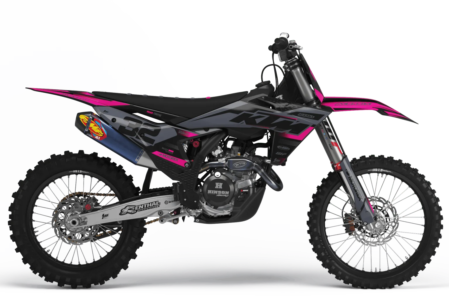 KTM MAIN EVENT PINK Graphics Kit | Rival Ink Design Co