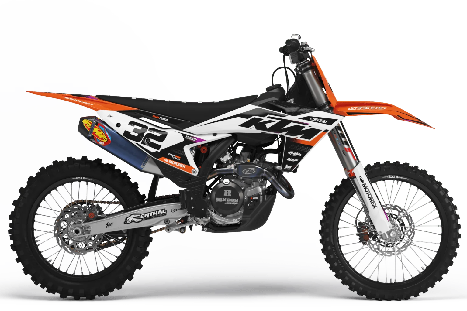 KTM Graphics - Order a Personalised KTM Graphics Kit