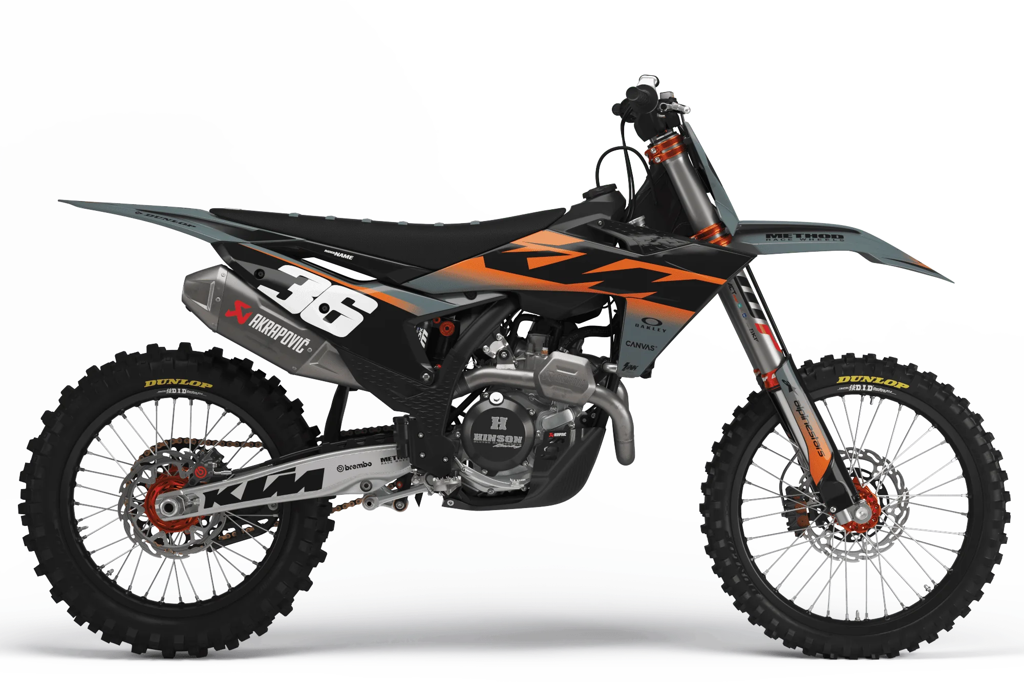 KTM Graphics - Order a Personalised KTM Graphics Kit