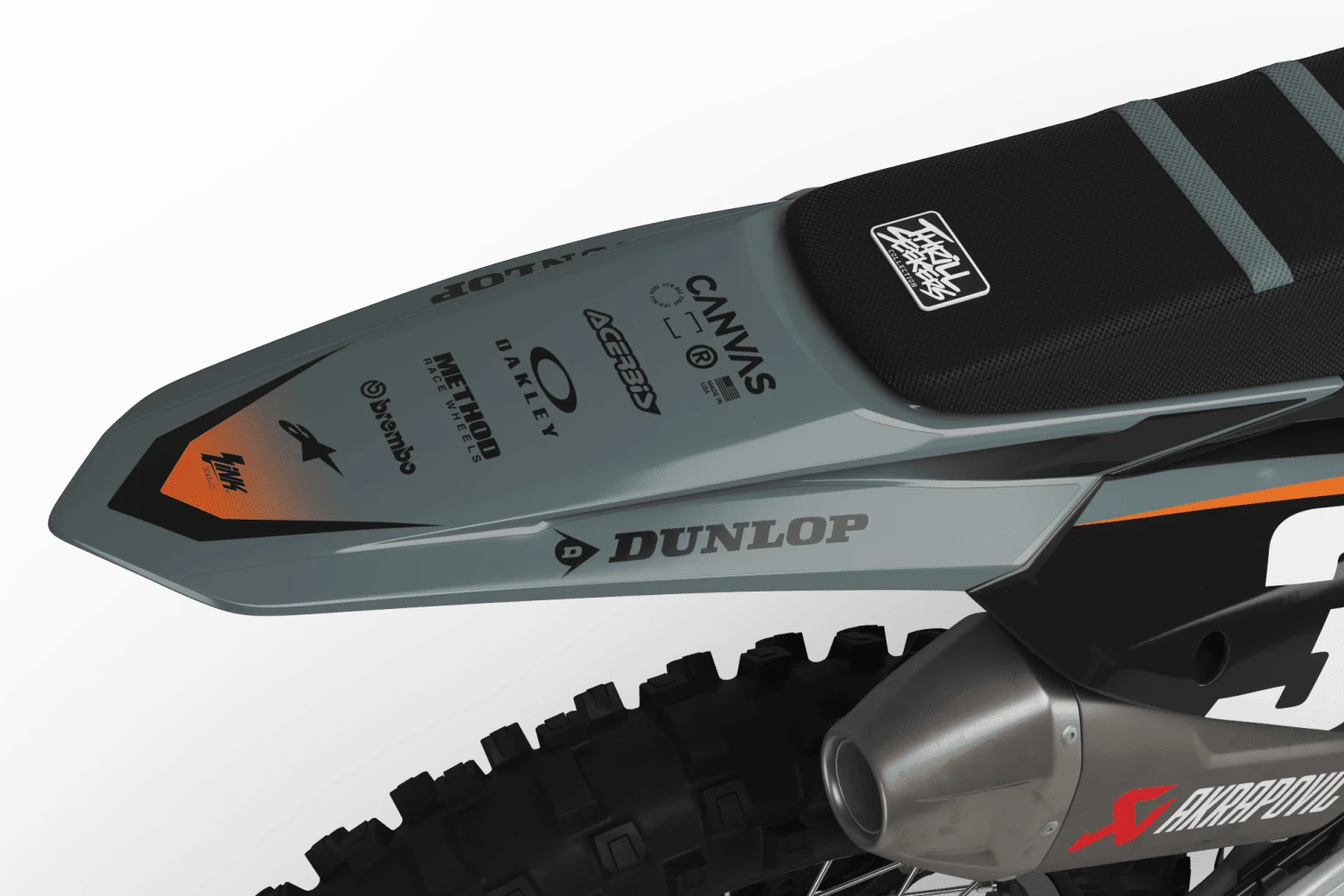 KTM VITAL GREY Graphics Kit | Rival Ink Design Co