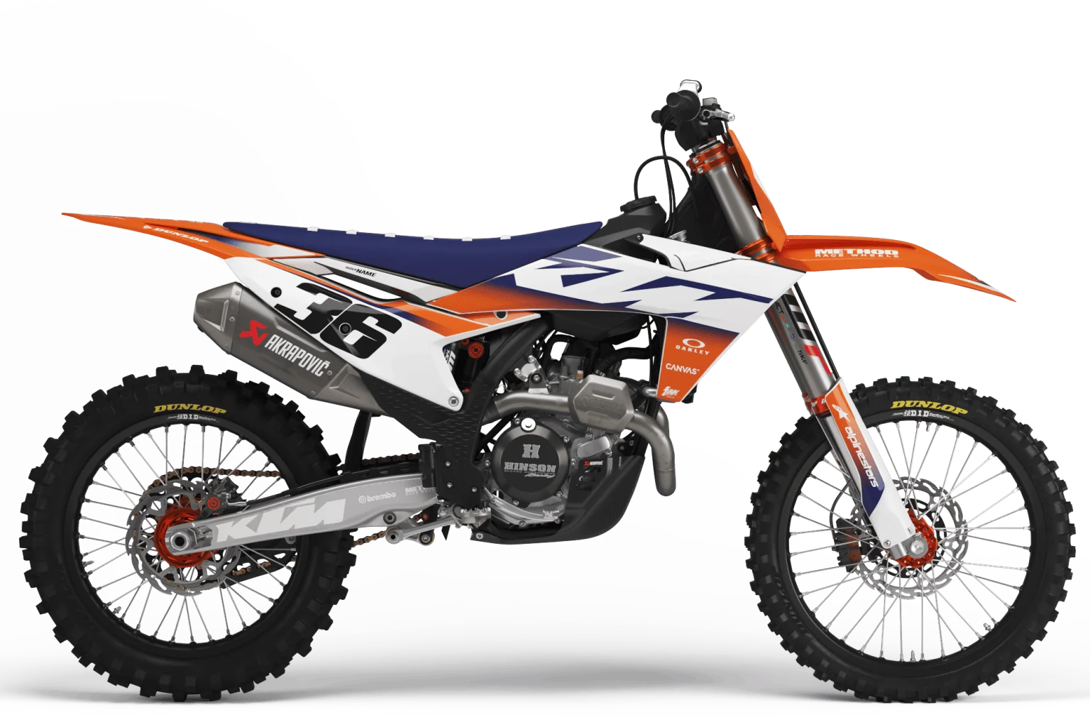 KTM Graphics - Order a Personalised KTM Graphics Kit