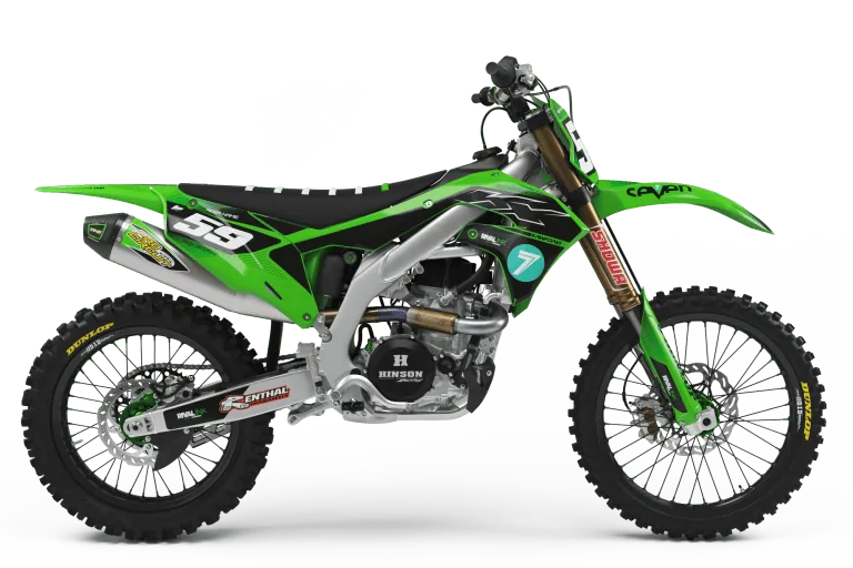 Kawasaki Graphics - Custom Kawasaki Decals and Graphics Kits
