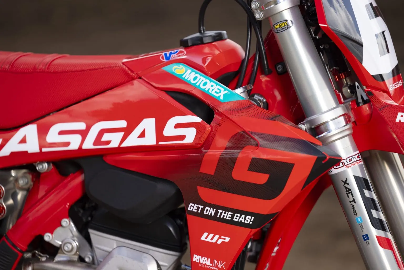 GASGAS FACTORY AUS TEAM 2024 PRO MX Graphics Kit | Rival Ink Design Co