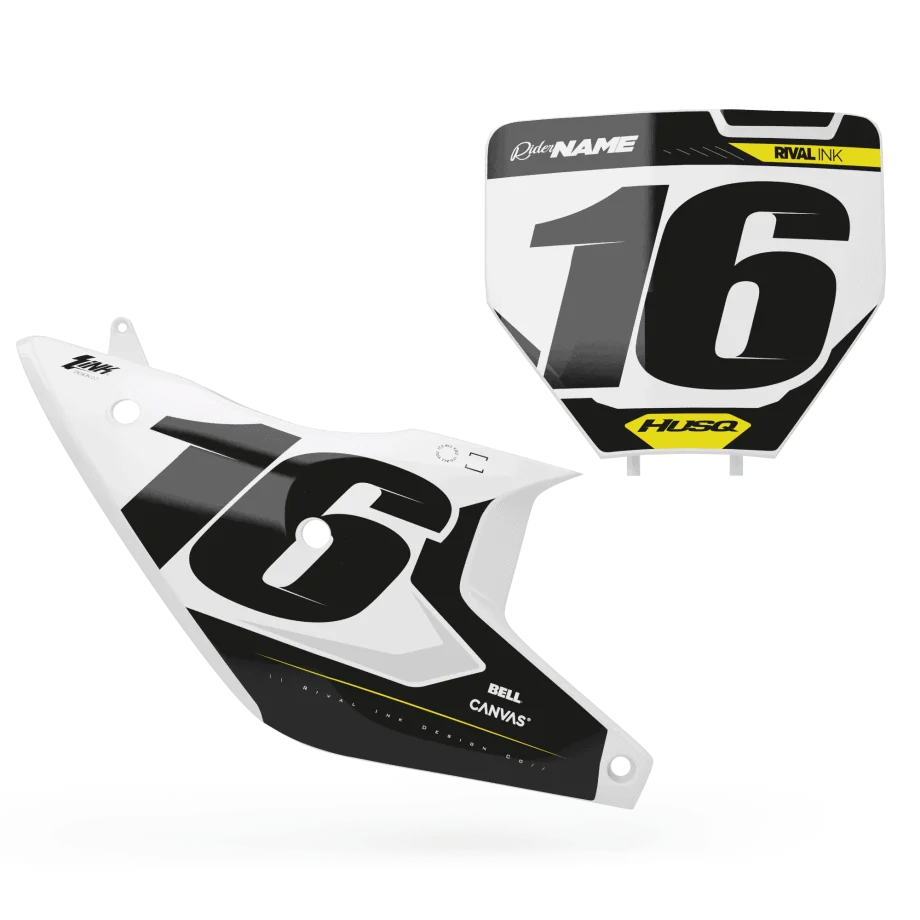 POWER Number Board Set - Husqvarna | Rival Ink Design Co