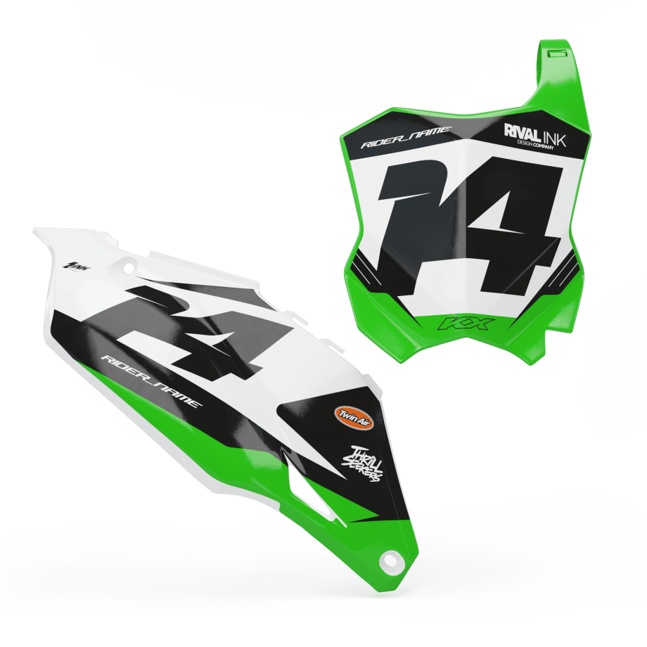 CONTEST Number Board Set - Kawasaki | Rival Ink Design Co