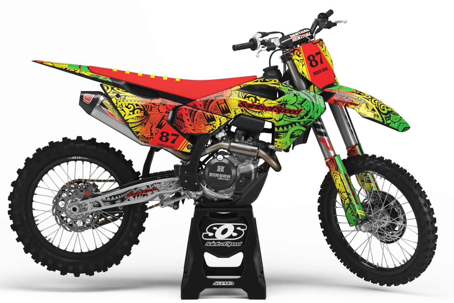 Saints of Speed RASTA Graphics Kit | Rival Ink Design Co