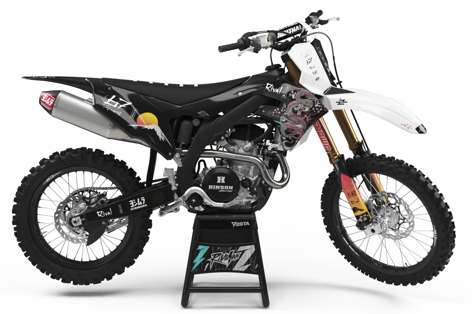 Kawasaki FUJI Graphics Kit | Rival Ink Design Co