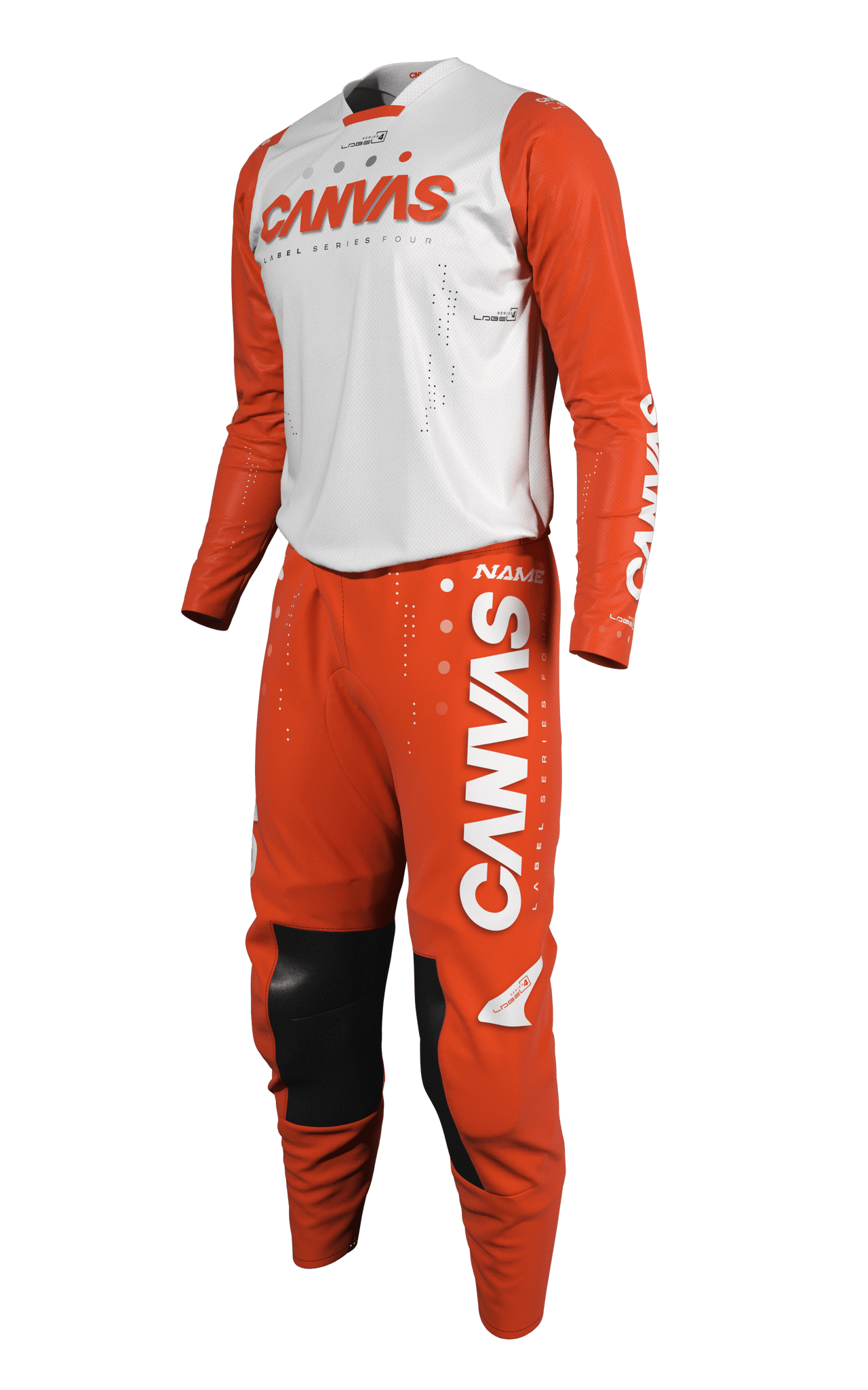 Label Series 4 Custom MX Gear - Orange | Rival Ink Design Co