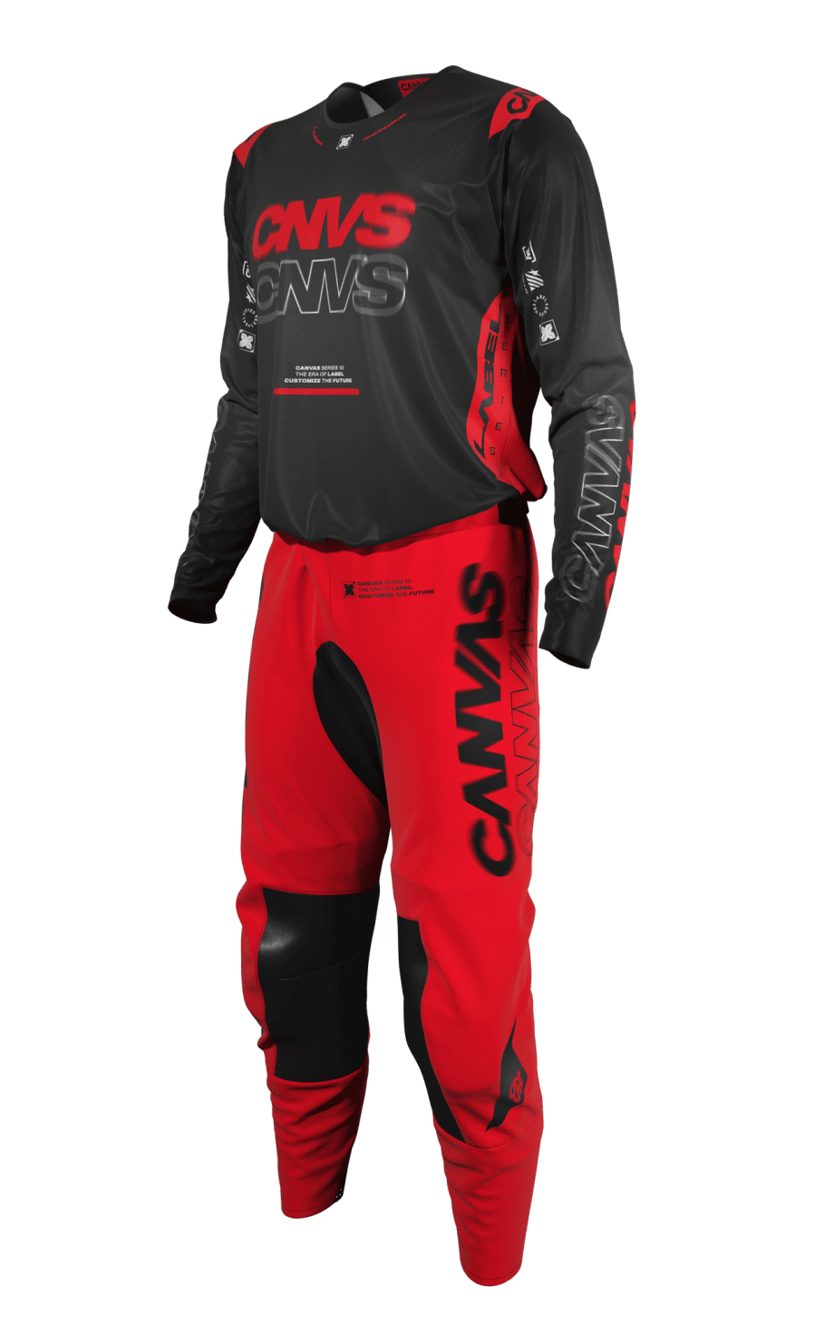 Label Series 10 Custom MX Gear - Red | Rival Ink Design Co
