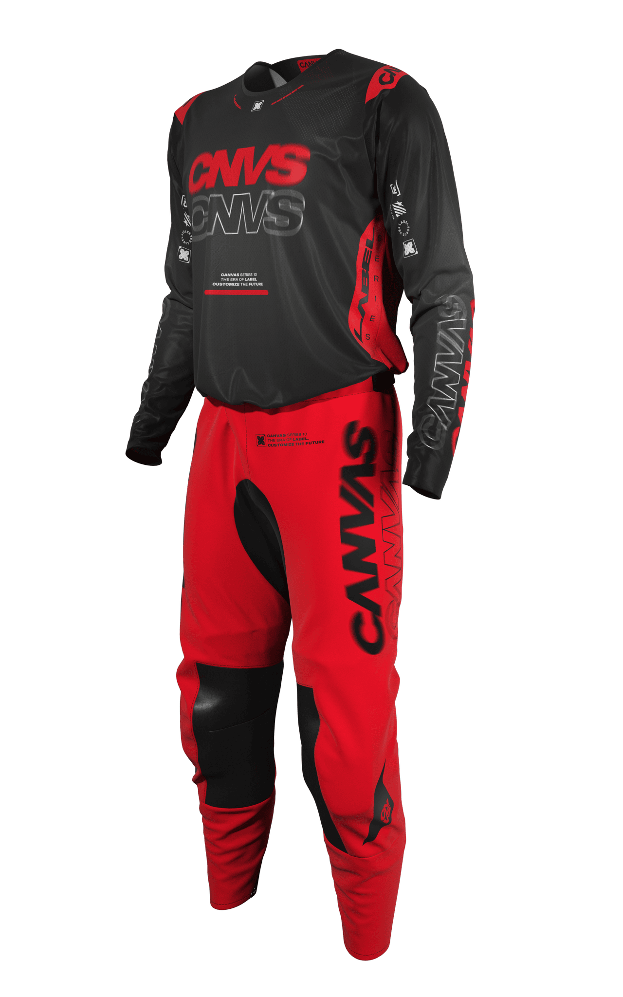 Label Series 10 Custom MX Gear - Red | Rival Ink Design Co
