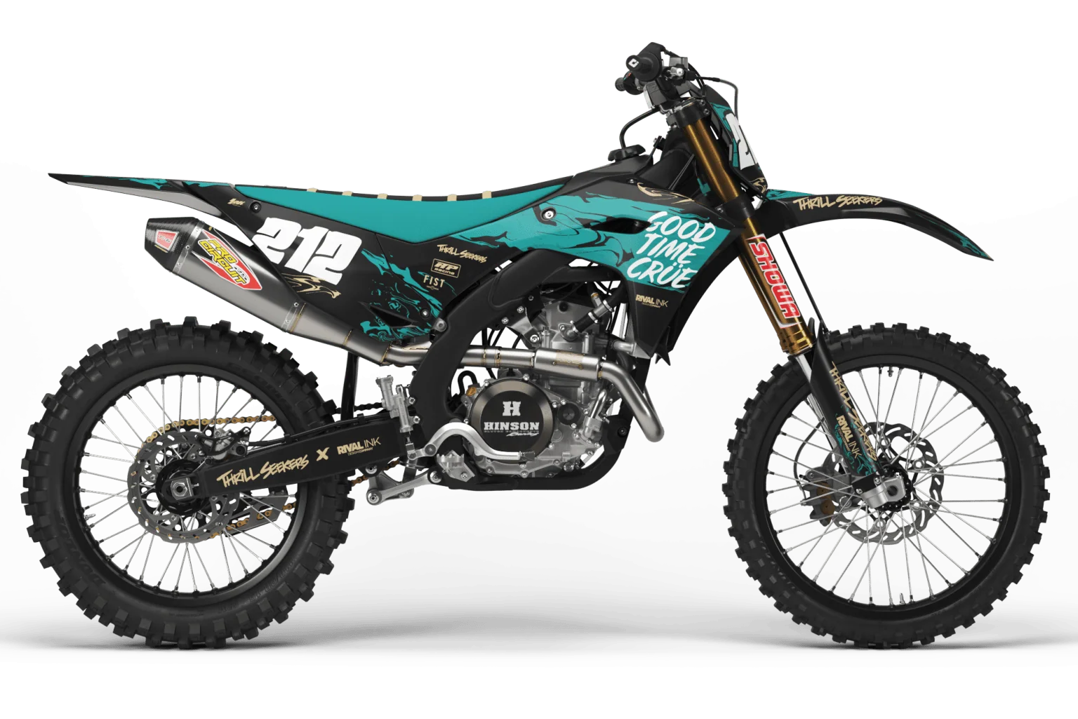 Kawasaki Graphics - Custom Kawasaki Decals and Graphics Kits