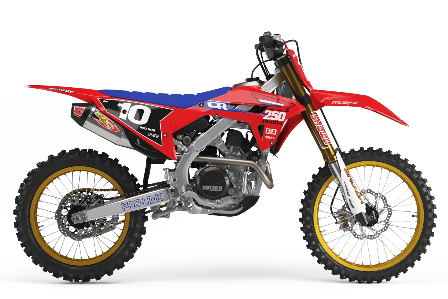 Honda Graphics Kits - Custom-Designed Honda Graphics Online