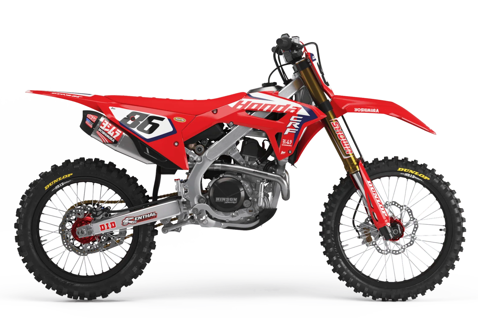 Honda Graphics Kits - Custom-Designed Honda Graphics Online