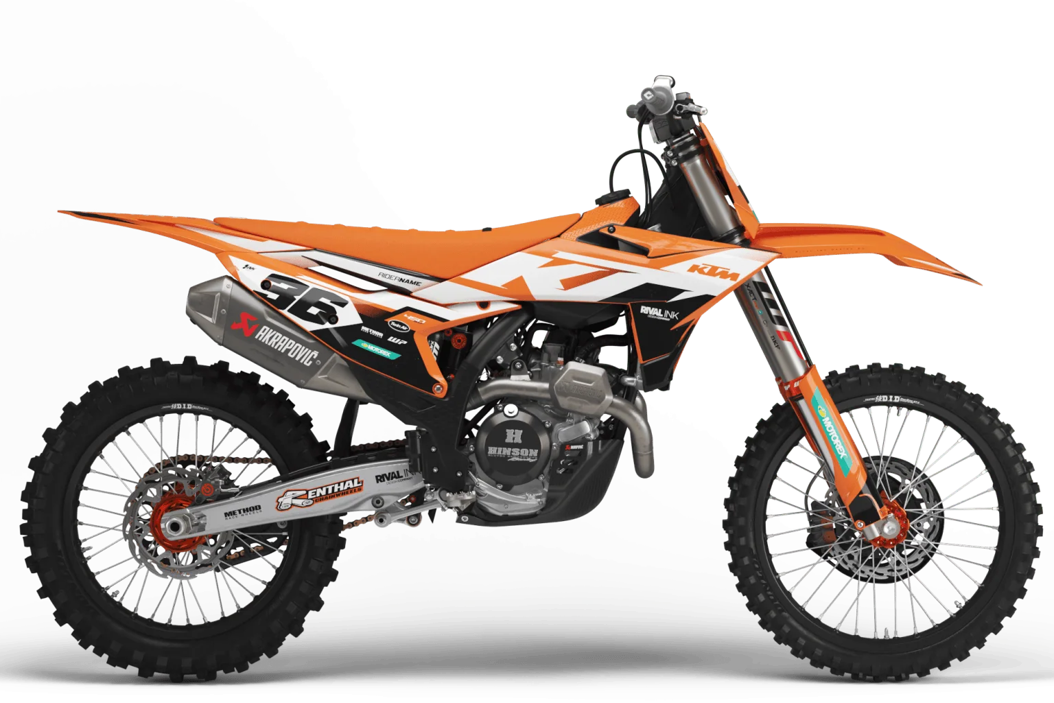 KTM CRYPTIC RACE Graphics Kit | Rival Ink Design Co