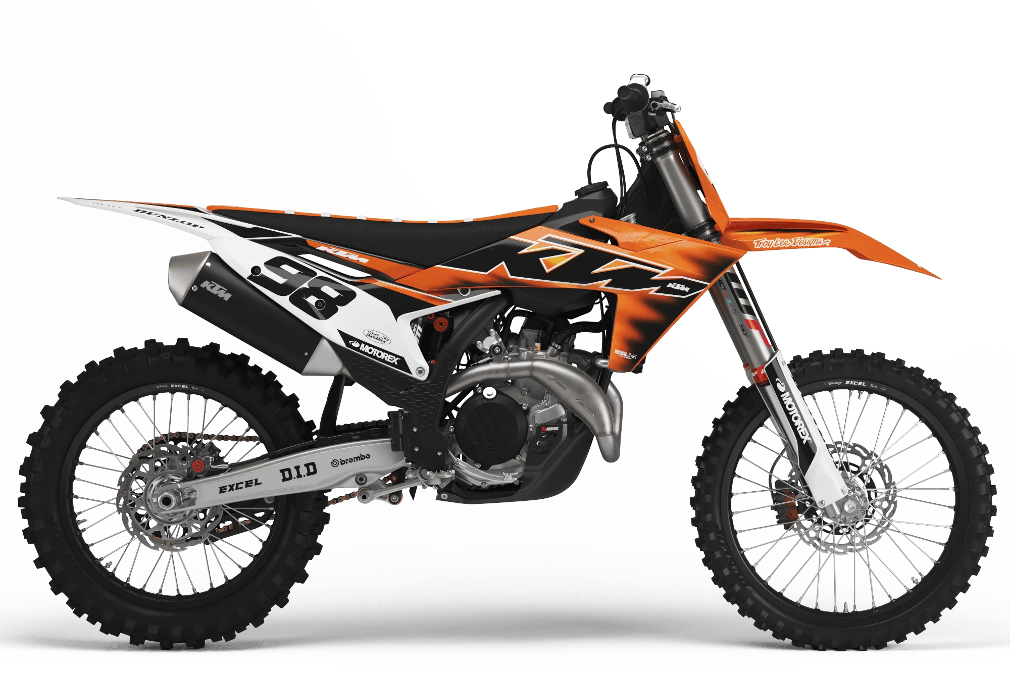 KTM Retro Graphics - Buy a Bespoke KTM Retro Graphics Kit