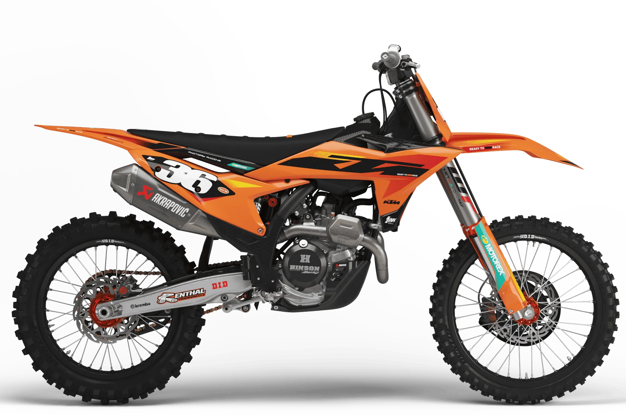 KTM Factory Graphics - Stand Out with a KTM Factory Graphics Kit