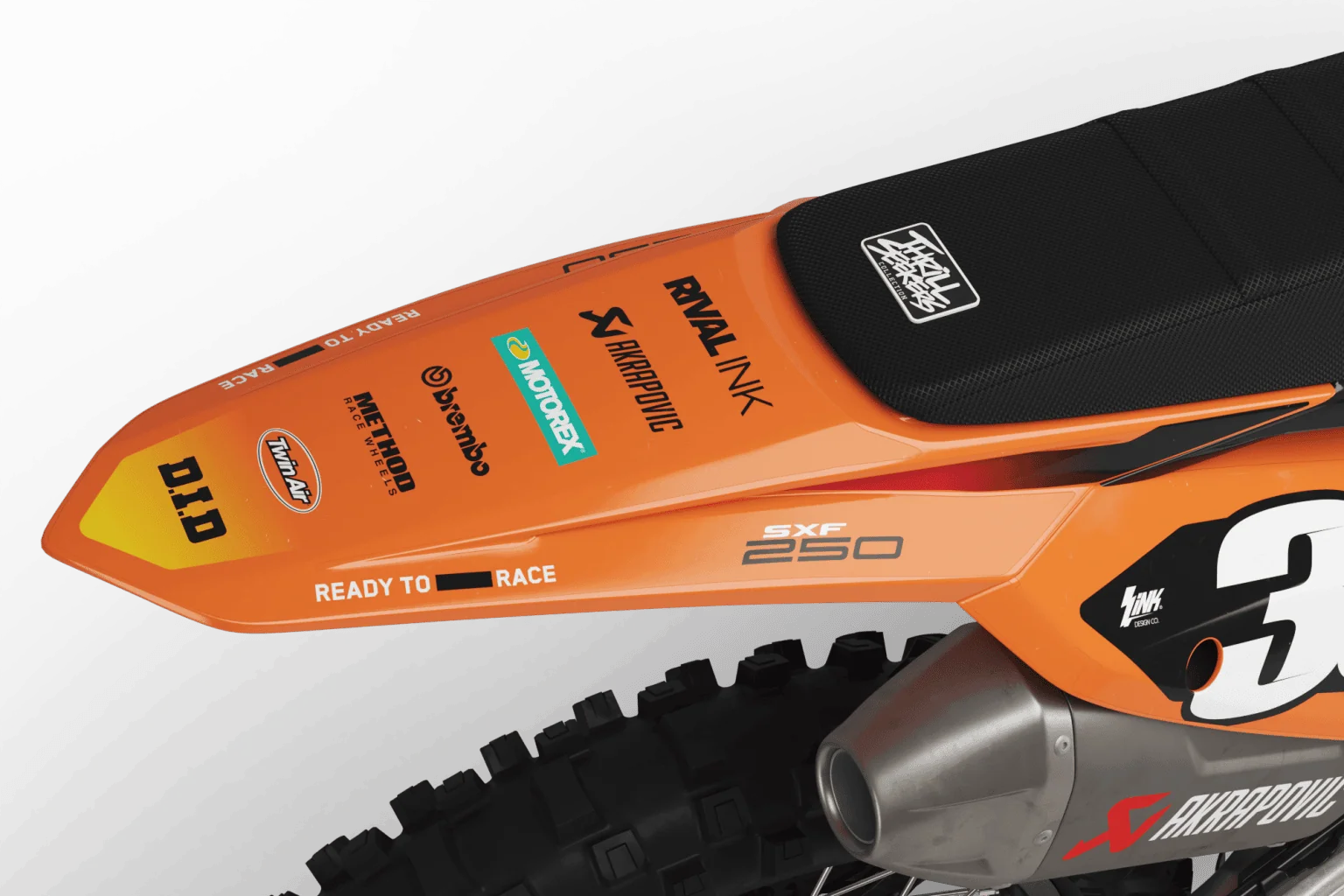 KTM STOCK 25 Graphics Kit | Rival Ink Design Co