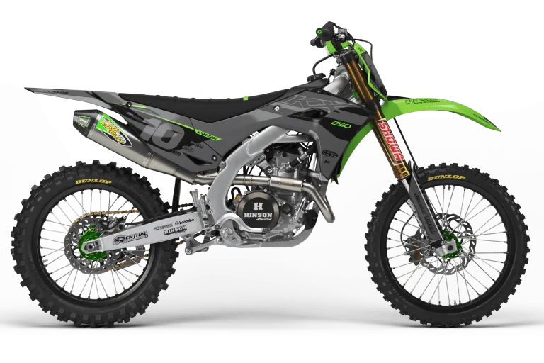 Kawasaki Graphics - Custom Kawasaki Decals and Graphics Kits