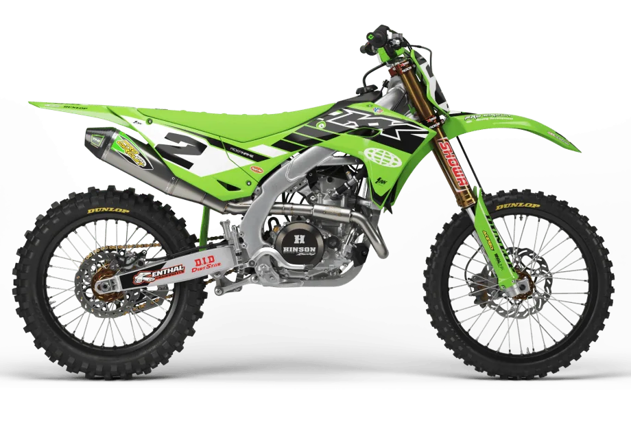 CustomMX Graphics Kit unbeatable Fits KAWASAKI