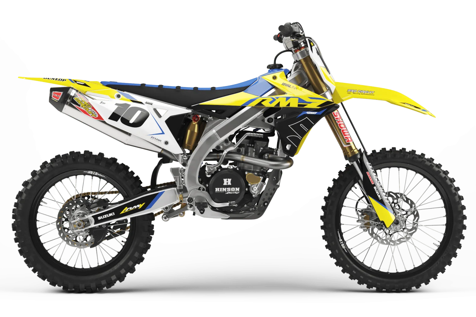 Suzuki Graphics Kits - Order Custom Suzuki Decals for Your Bike