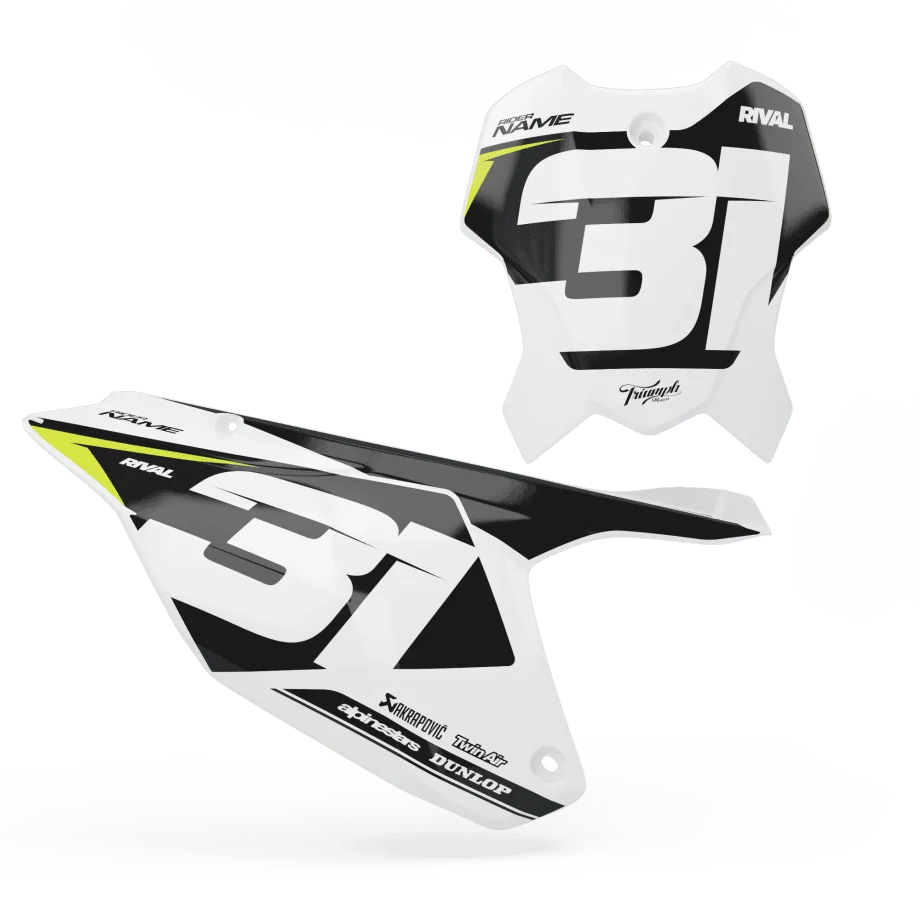 FEROCIOUS Number Board Set - Triumph | Rival Ink Design Co