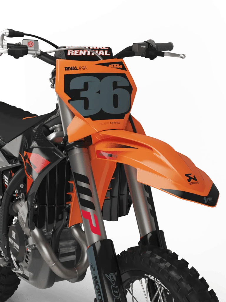 KTM STOCK 25 MURDERED Graphics Kit | Rival Ink Design Co