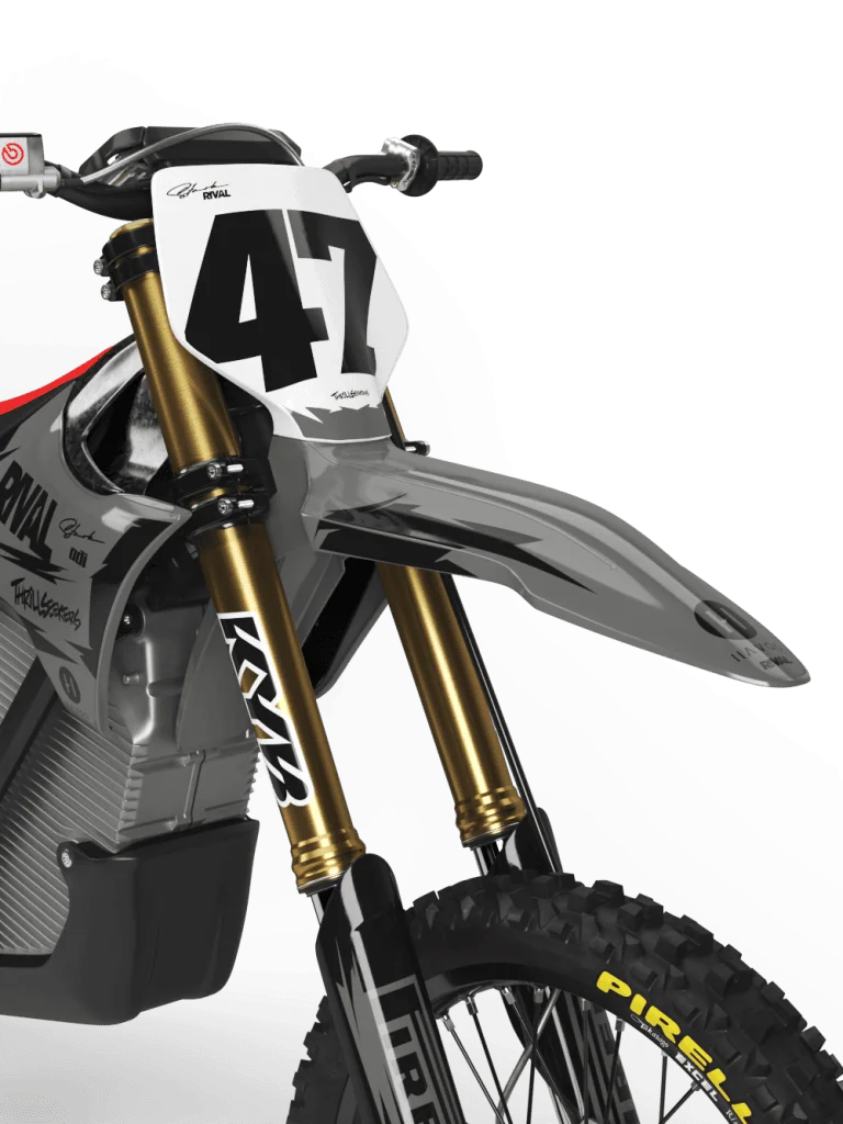 Stark Varg HELLFIRE GREY Graphics Kit | Rival Ink Design Co