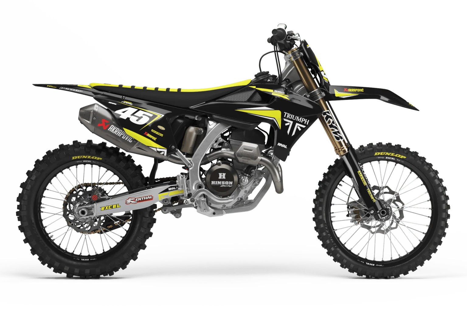 Triumph CONQUEST Graphics Kit | Rival Ink Design Co