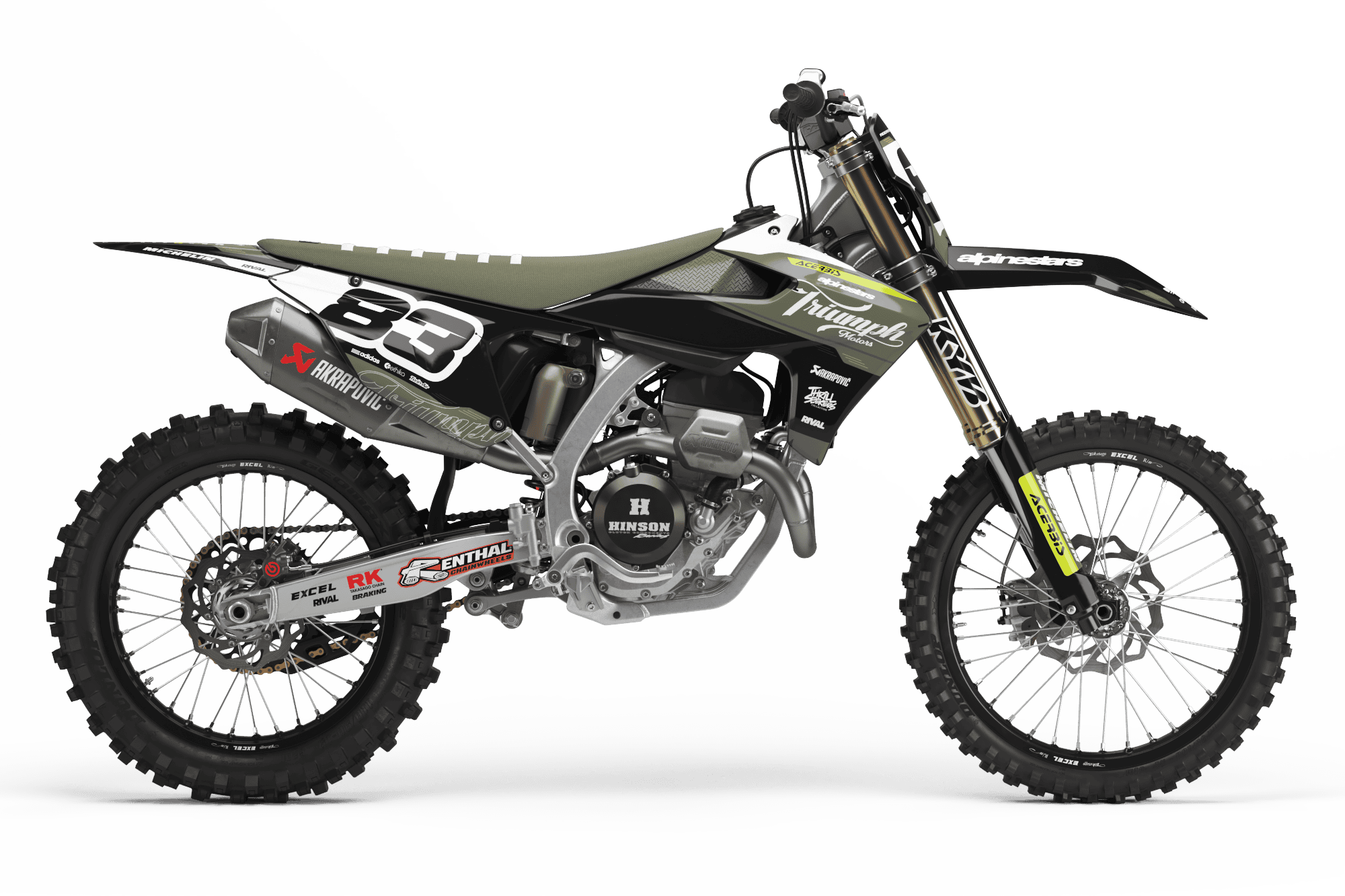 Dirt Bike Graphics - Premium Quality Custom Dirt Bike Graphics