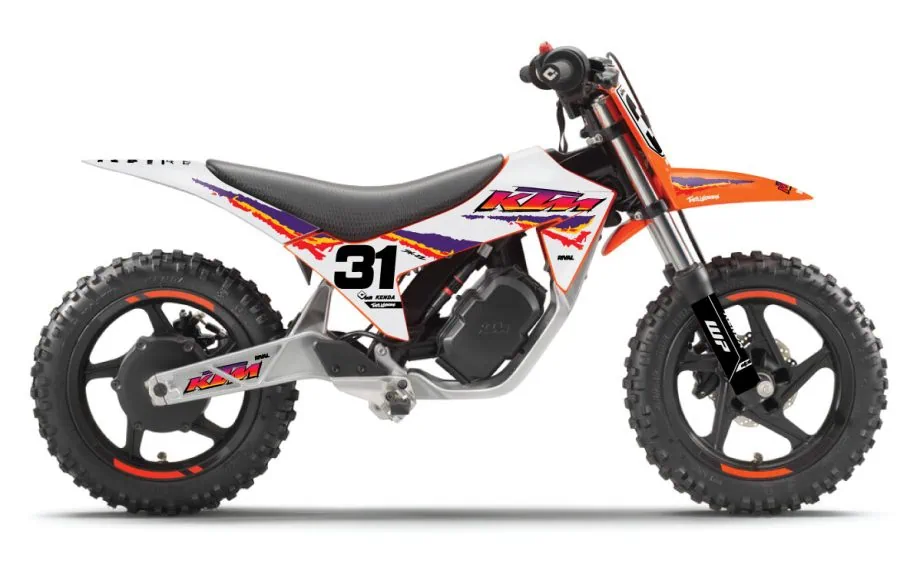 KTM E2 RETRO 95 Graphics Kit | Rival Ink Design Co