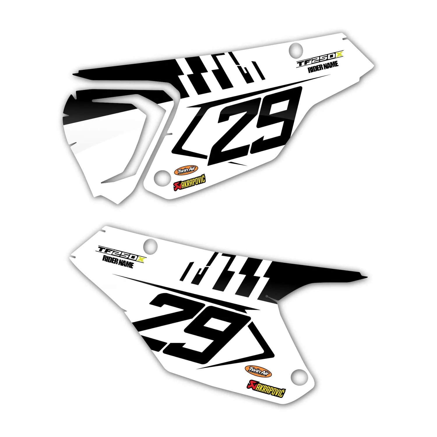 Triumph Side Plate Graphics (Both Sides) | Rival Ink Design Co