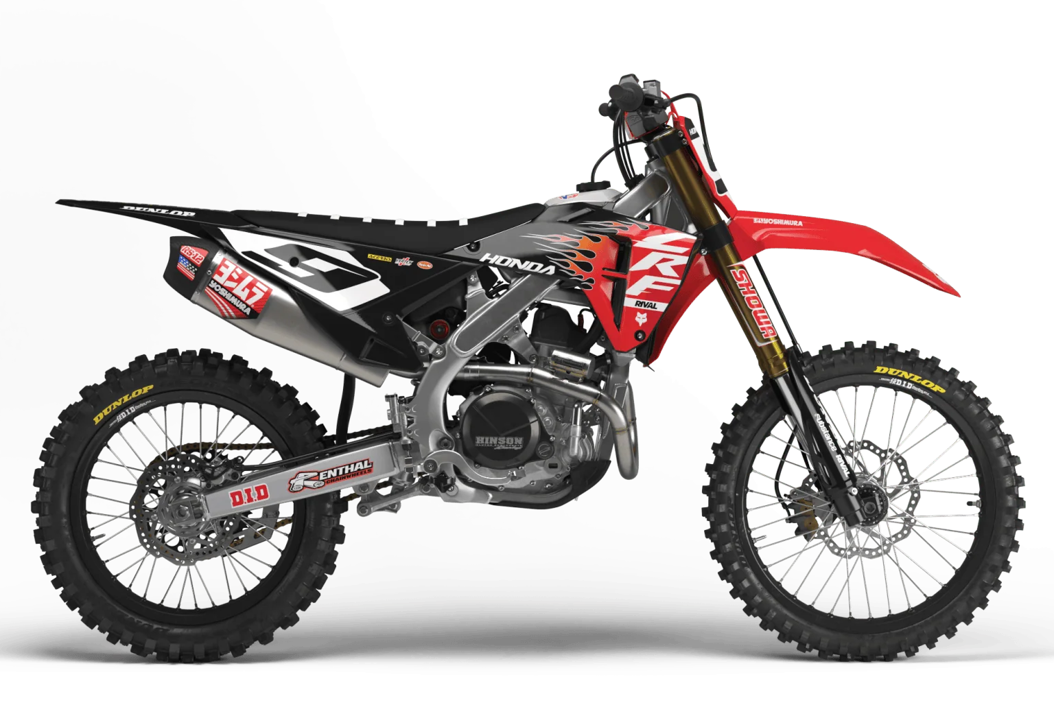 Dirt Bike Graphics - Premium Quality Custom Dirt Bike Graphics