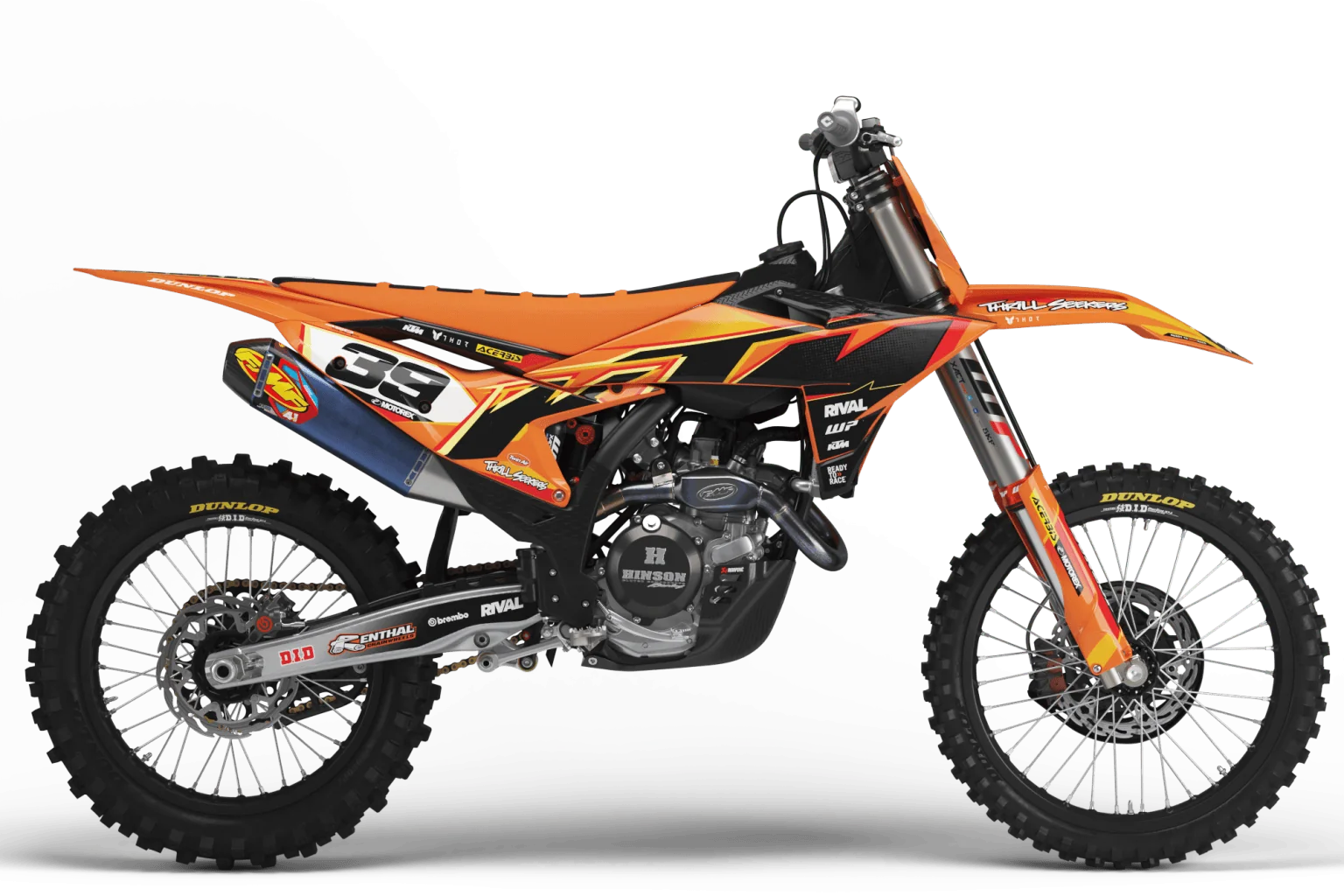 KTM Graphics - Order a Personalised KTM Graphics Kit