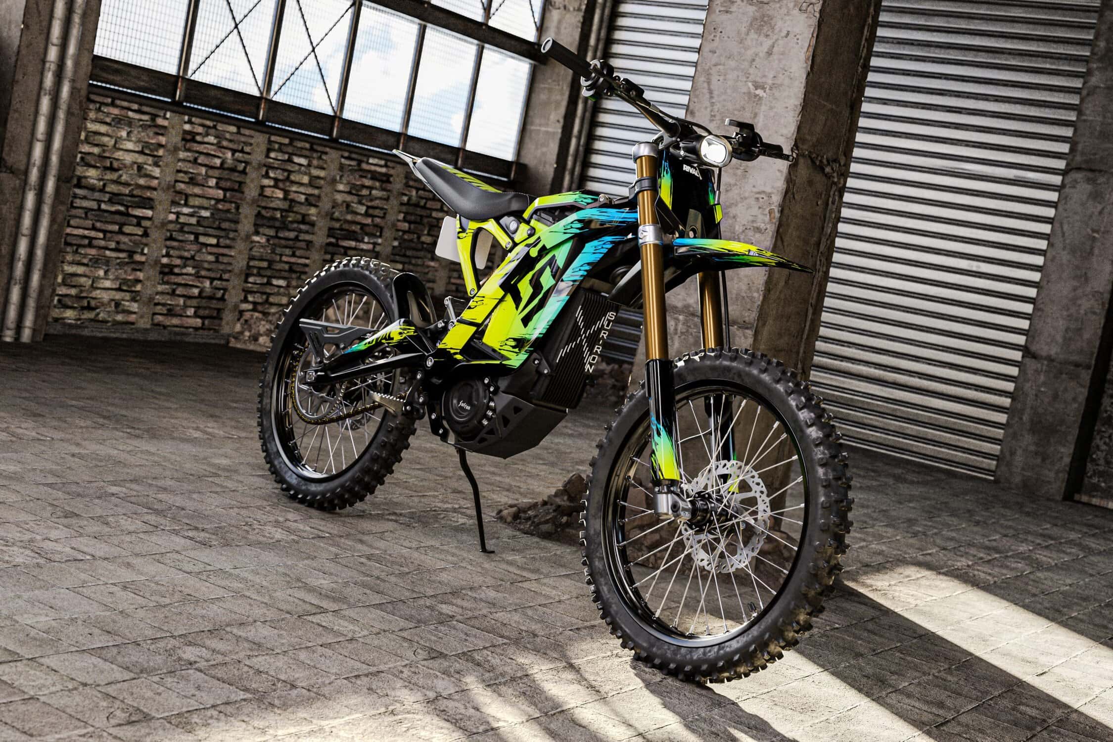 Surron E-Bike SCRATCHED IBIZA Graphics Kit | Rival Ink Design Co