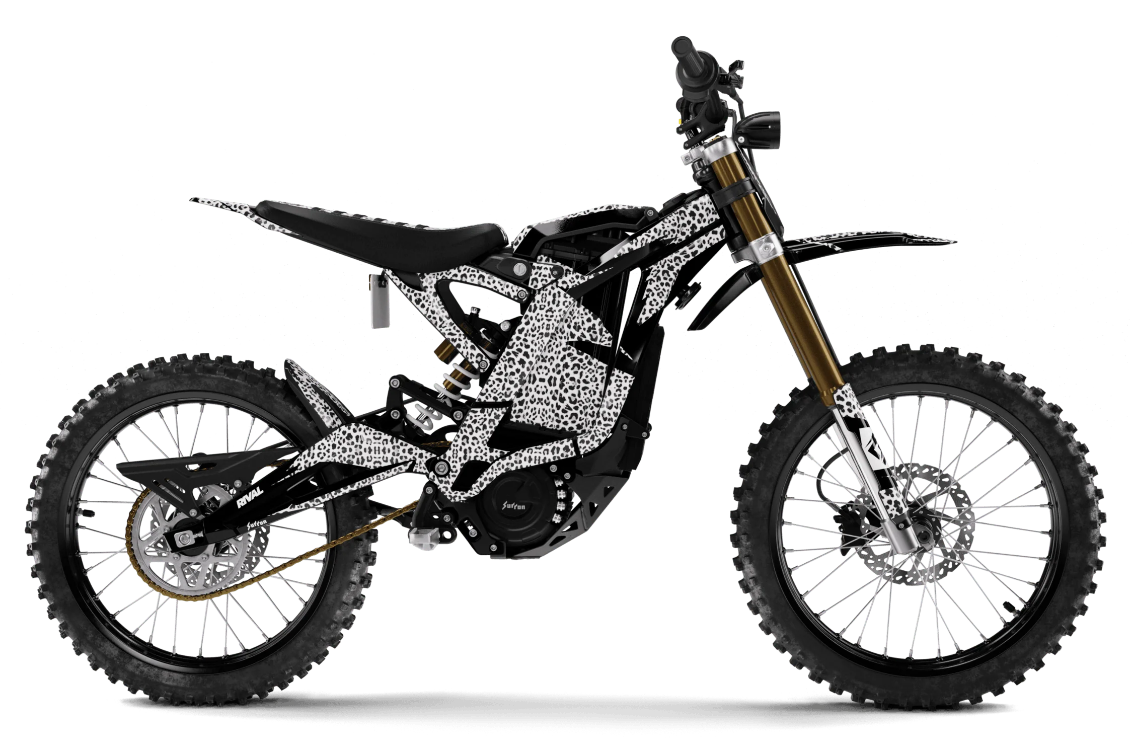 Surron E-Bike SNOW LEOPARD Graphics Kit | Rival Ink Design Co