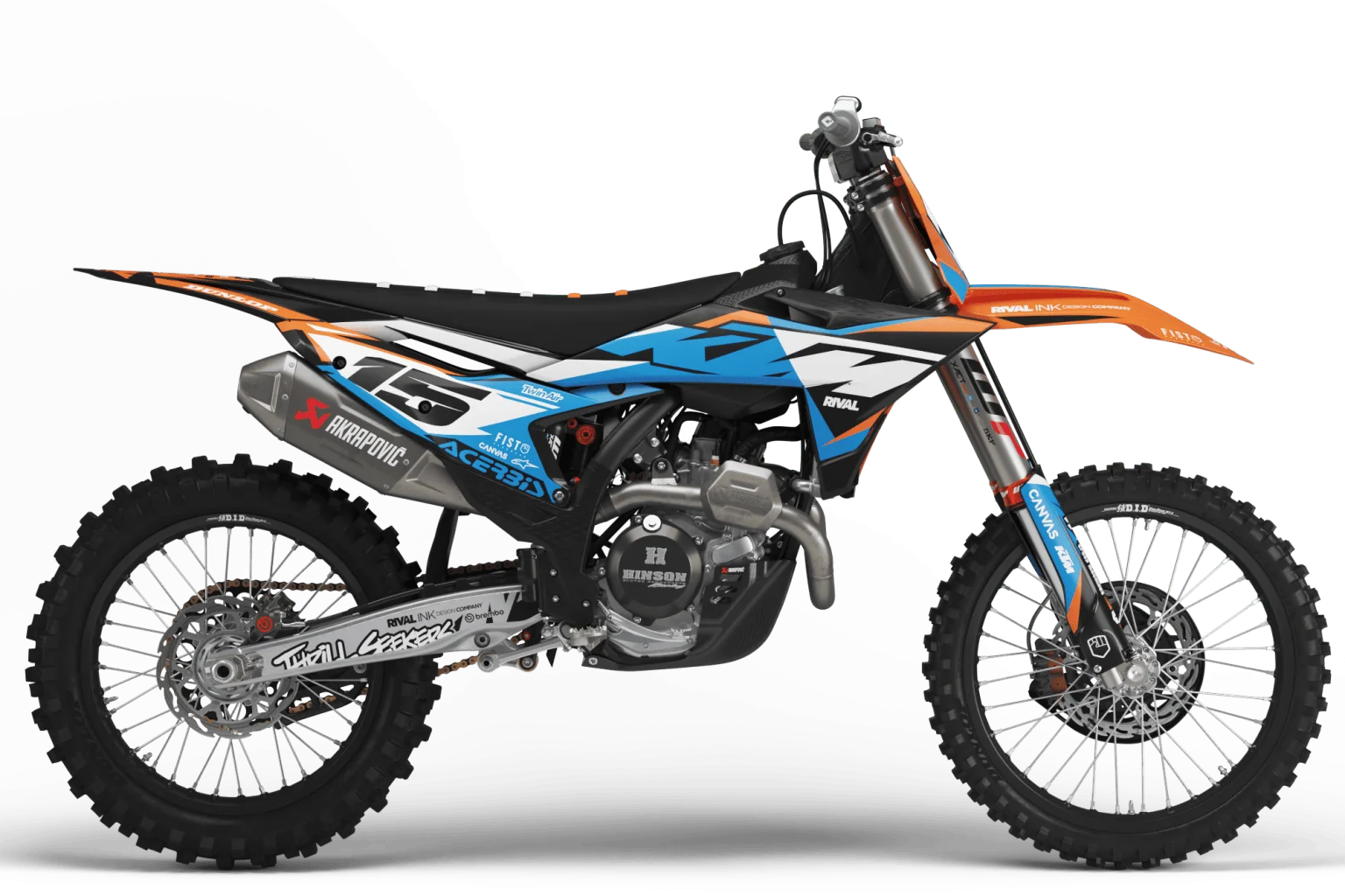 KTM Graphics - Order a Personalised KTM Graphics Kit